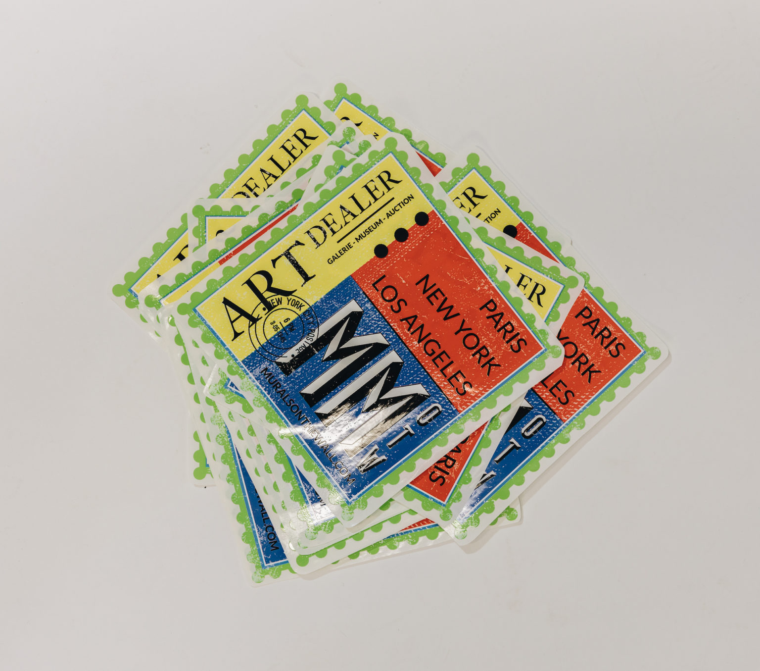 New Merch: Art Dealer Stickers – MMOTW